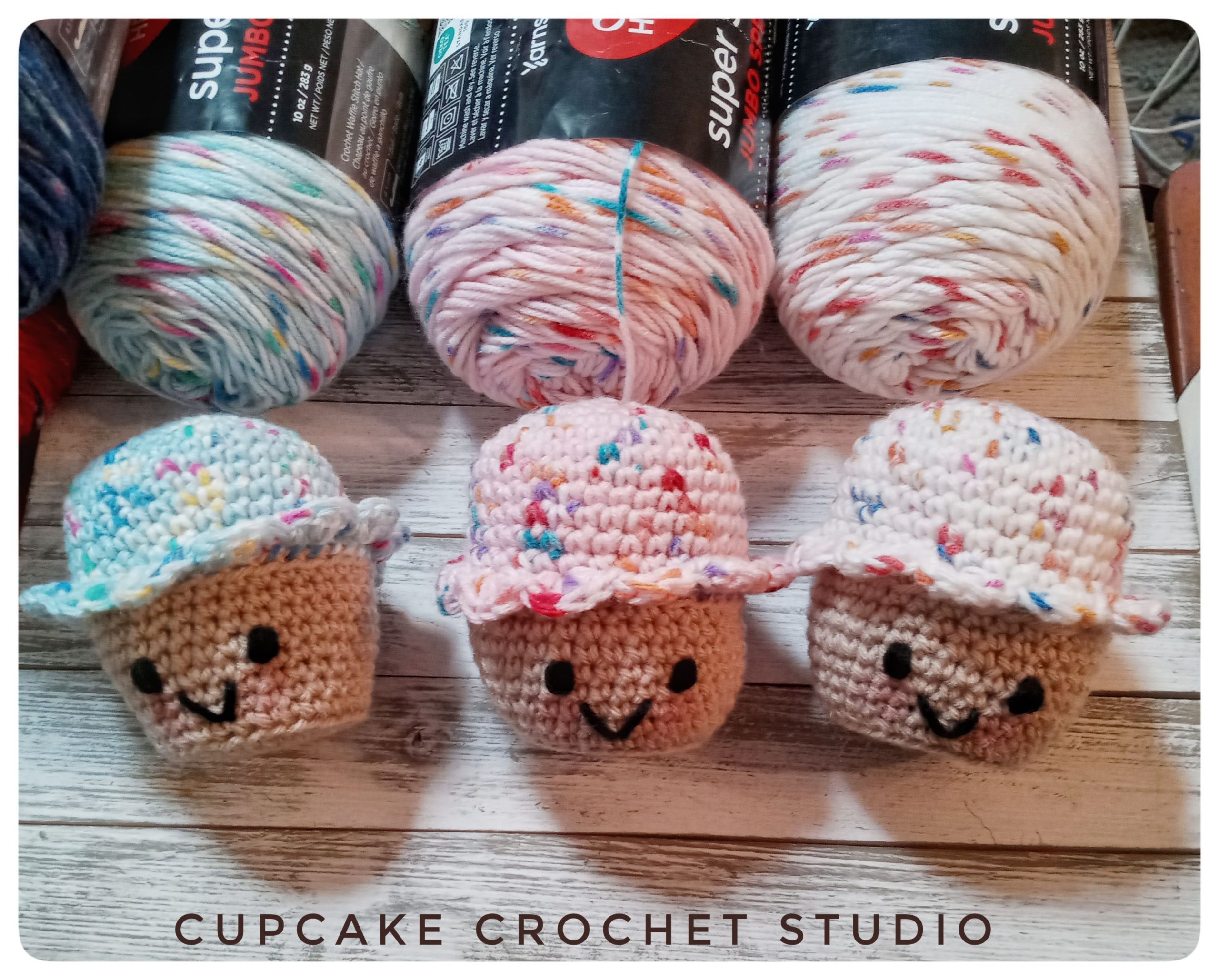 Handmade AmigurumiCupcakes – Cupcake Crochet Studio